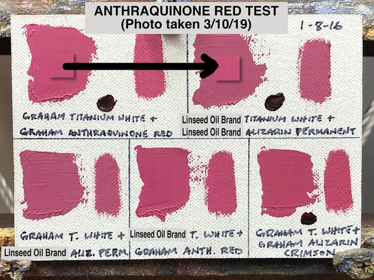 Ongoing Color Stability Tests (Walnut vs. Linseed Oil) - DanSchultzFineArt